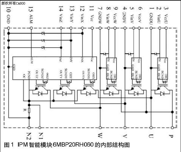 ipm模块内部原理图-千图网